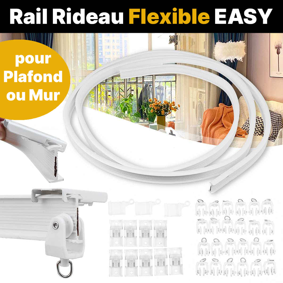 Rail Rideau Flexible | Easy